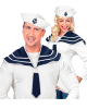 Matrosen Set weiß/blau für Fasching & Halloween | Horror-Shop.com