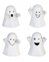 Spooky Ghost With Glitter Flakes 20cm | Trick or Treat | Horror-Shop.com