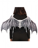 Skeleton Bat Wings 80x40cm | costume wings | Horror-Shop.com