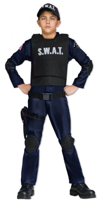 SWAT Commando Kinderkostüm -Sondereinsatzkommando-Polizei Kostüm ...