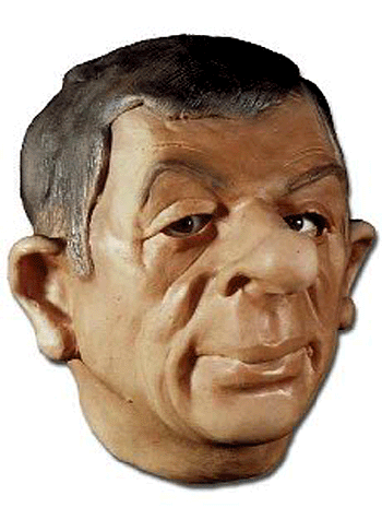 Mr. Bee Foam Latex Mask | Comedian mask | Horror-Shop.com