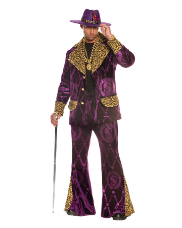 Big Playah Pimp Costume buy for carnival | Horror-Shop.com