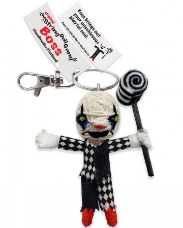 Boss Voodoo Knitted Dolly Keychain ★ | Horror-Shop.com