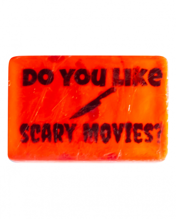 "Do You Like Scary Movies" Bloody Scented Soap ★ | Horror-Shop.com