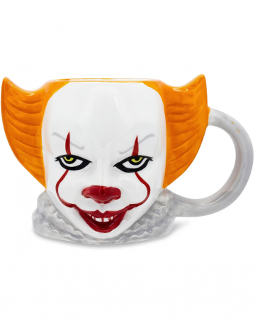 ES Pennywise 3D Mug | IT Pennywise Merchandise | Horror-Shop.com