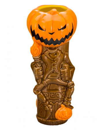 Geeki Tiki's Disney TNBC Pumpkin King Mug | Disney Merch | Horror-Shop.com