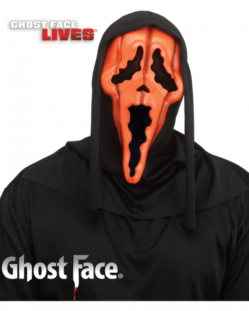 Ghost Face Pumpkin Mask as costume accessories | Horror-Shop.com
