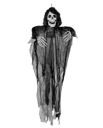 Shaking Ragged Ghost With Light & Sound 120cm for 🎃 | Horror-Shop.com