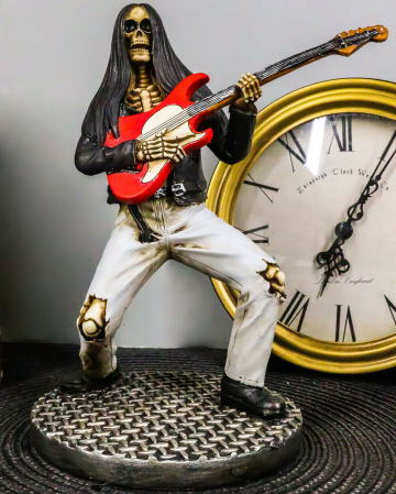 Skeleton Guitarist for heavy metal fans | Horror-Shop.com