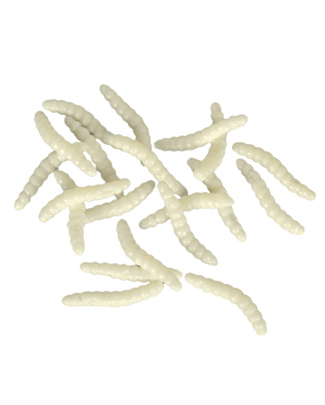 Slimy Maggots 20 Pieces as a joke article & Halloween decoration ...