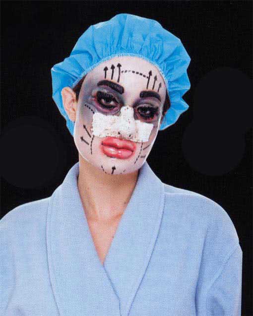 Disaster Cosmetic Surgery Mask -Horror Masks in a wide selection ...