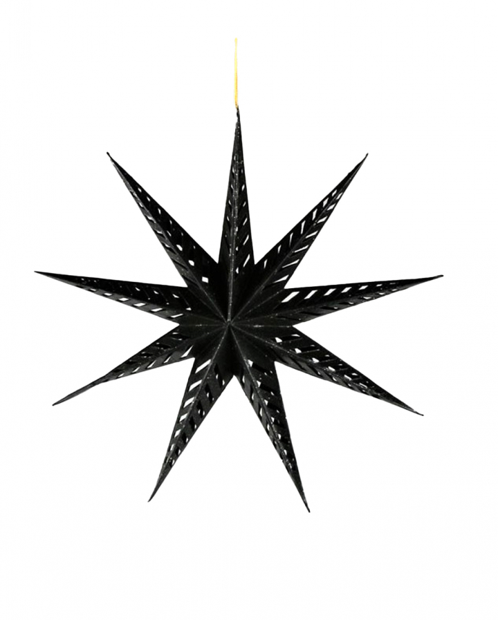 9-pointed Gothic Decoration Star 30cm | Horror-Shop.com
