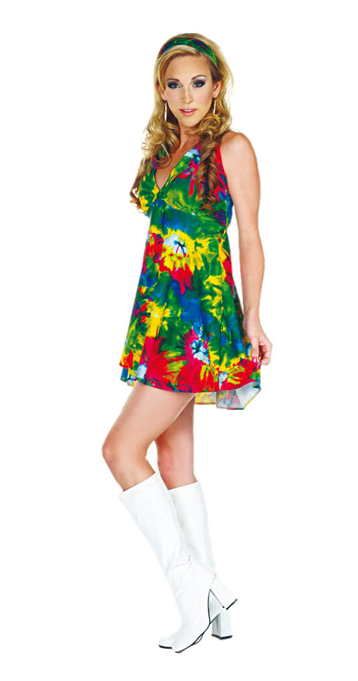Batik Hippie Minidress -Hippie Costume-Hippie Dress-Hippie Outfit ...