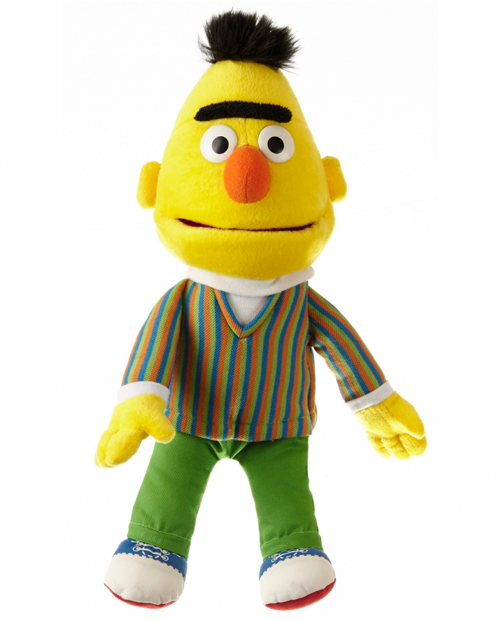 Bert Sesame Street Hand Puppet | Buy Living Puppets | Horror-Shop.com