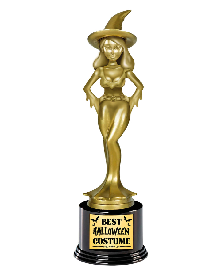 Best Halloween Costume Trophy Witch 22cm as a trophy | Horror-Shop.com