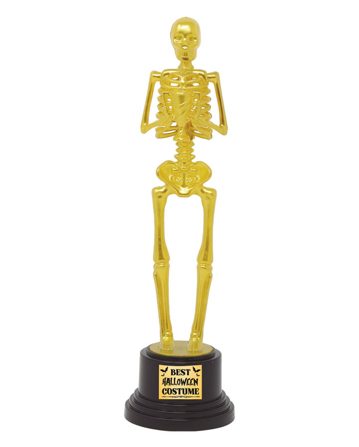 Best Halloween Costume Trophy Skeleton 22cm Party Gag | Horror-Shop.com