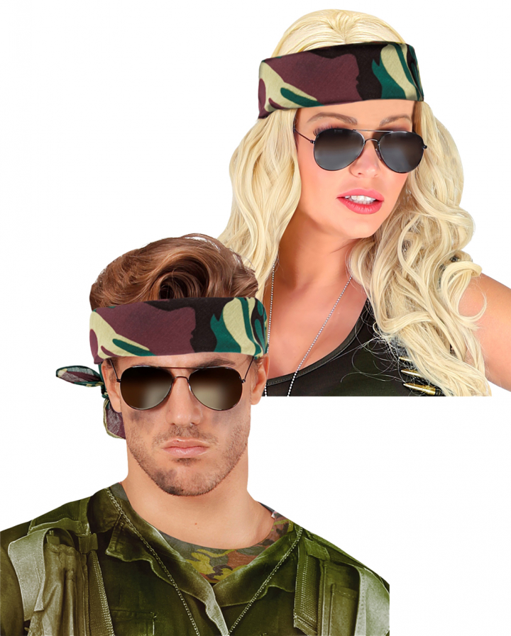 Camouflage Bandana Army bandana | Horror-Shop.com