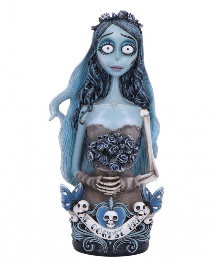 Corpse Bride Emily Bust 29.3cm | Horror-Shop.com