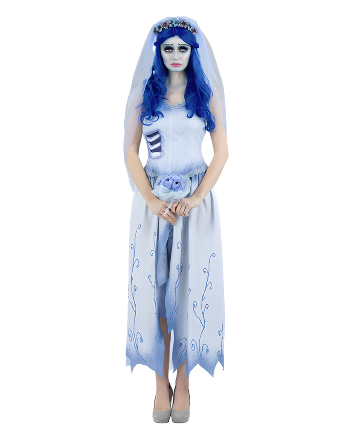 Corpse Bride Emily Ladies Costume for Halloween | Horror-Shop.com