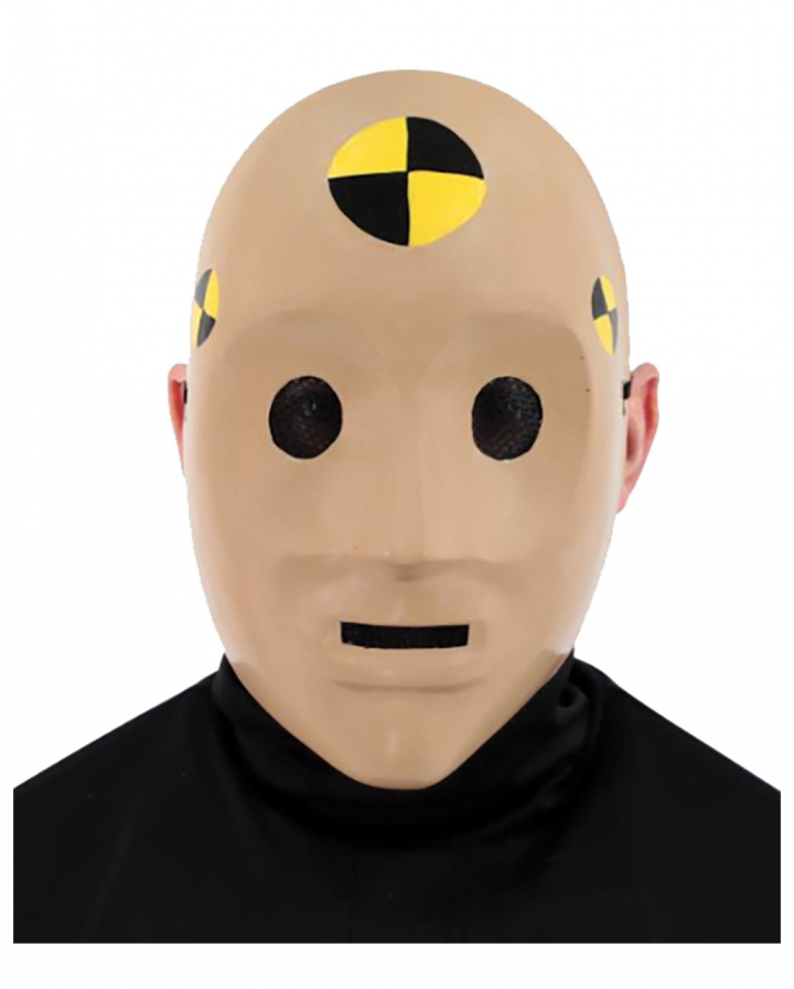 Crash Test Dummy Mask | Buy Halloween Mask | Horror-Shop.com