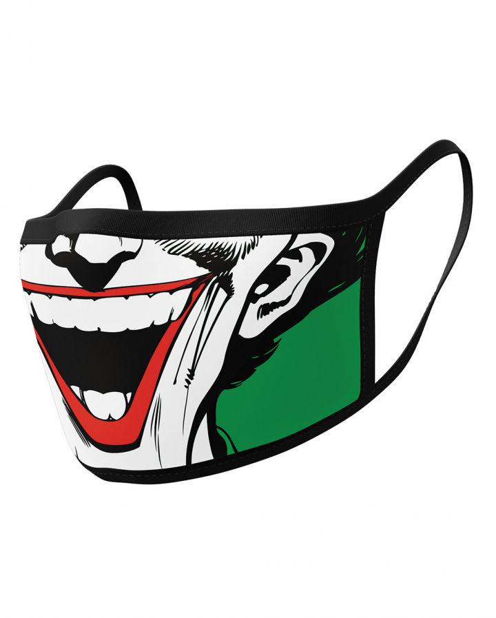 DC Comic The Joker Alltagsmaske 2 St. online shoppen | Horror-Shop.com