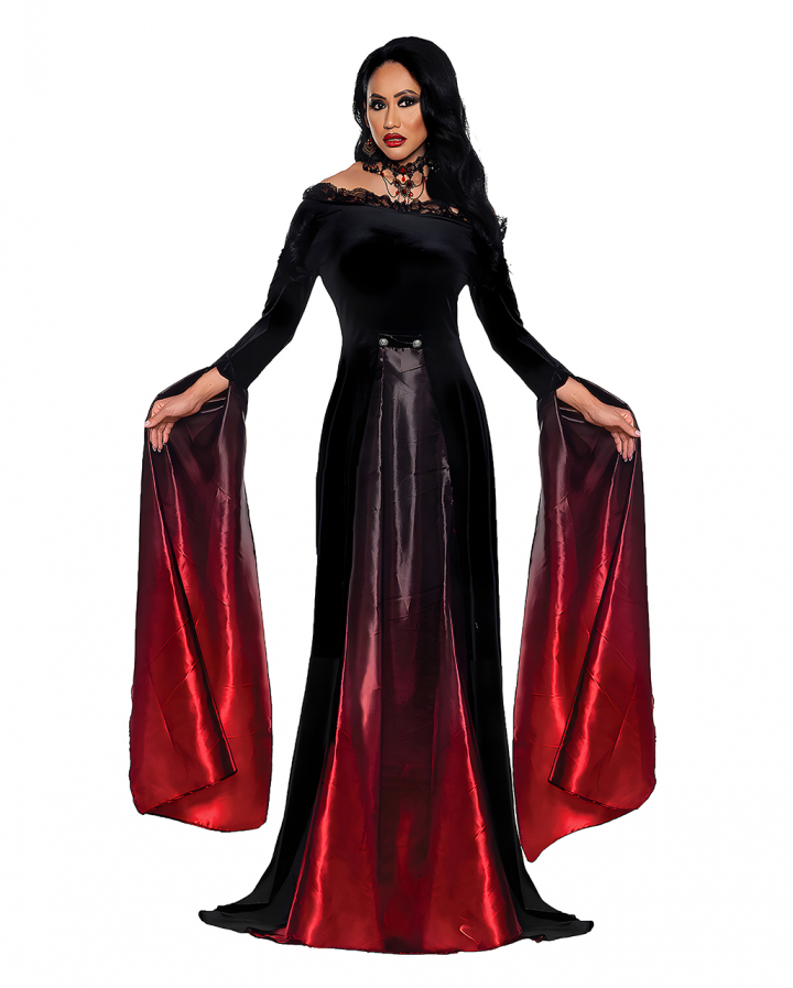 Elegant Vampire Queen Ladies' Costume for Halloween | Horror-Shop.com