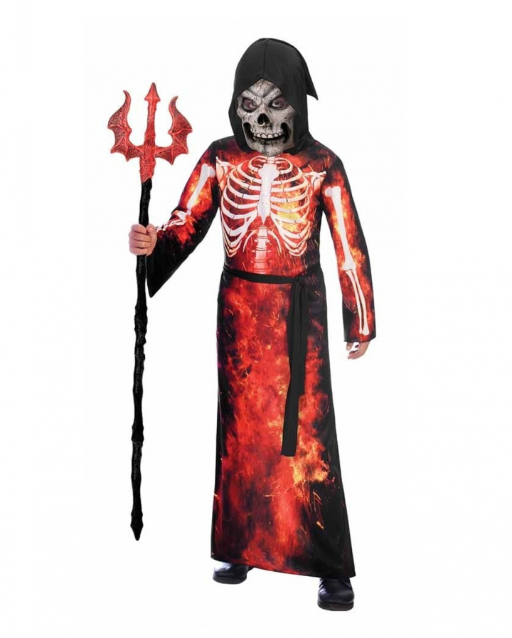 Flame Reaper Child Costume | Halloween disguise | Horror-Shop.com