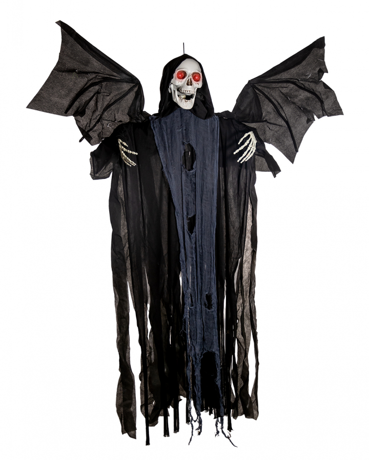 Wing-flapping Skeleton Reaper With Sound & Light 153cm ★ | Horror-Shop.com