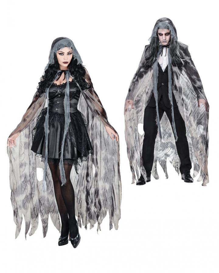 Ghostly Spirit Cape Unisex | Halloween Costumes | Horror-Shop.com