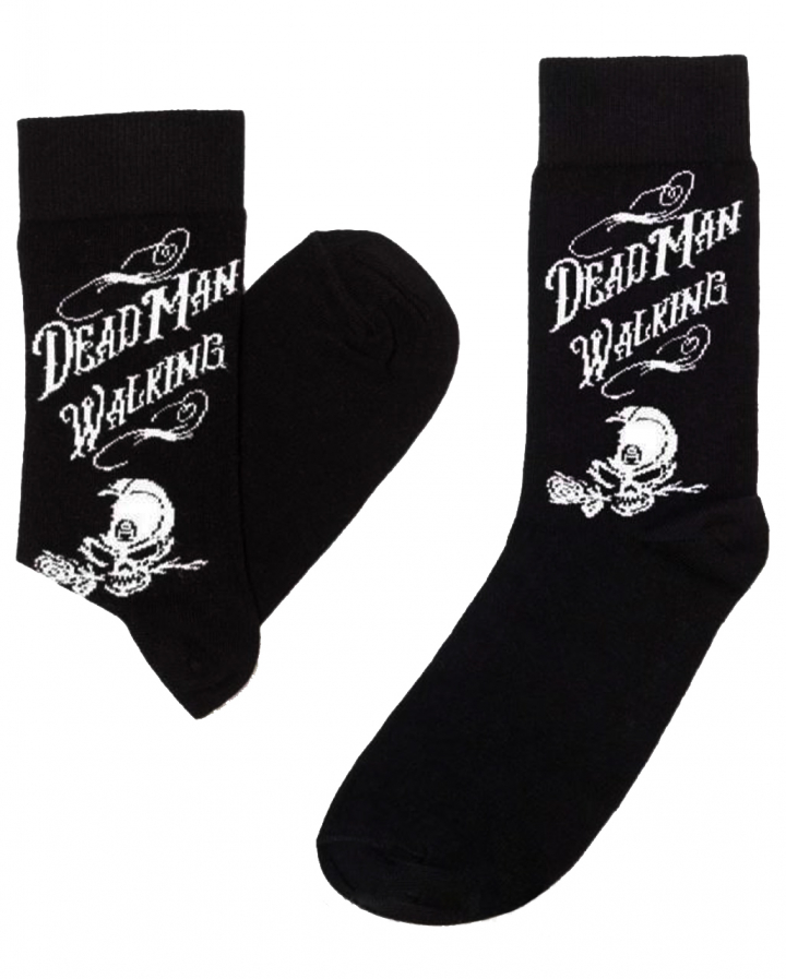 Gothic Socks Dead Man Walking ★ as a gift | Horror-Shop.com