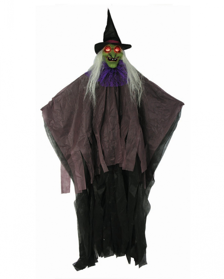 Hexe mit leuchtenden Augen Hängefigur 👻 | Horror-Shop.com