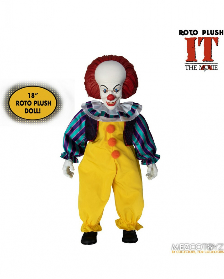 IT 1990: Pennywise Roto Plush Figure 45cm Buy | Horror-Shop.com