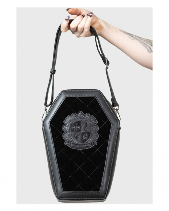KILLSTAR Charming Coffin Backpack ★ Gothic Accessory | Horror-Shop.com