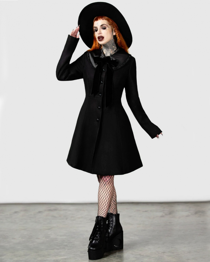 KILLSTAR Druantia Coat | Gothic Fashion | Horror-Shop.com