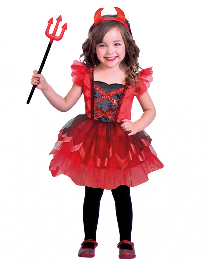 Little Devil Girl Costume buy for 🎃 | Horror-Shop.com