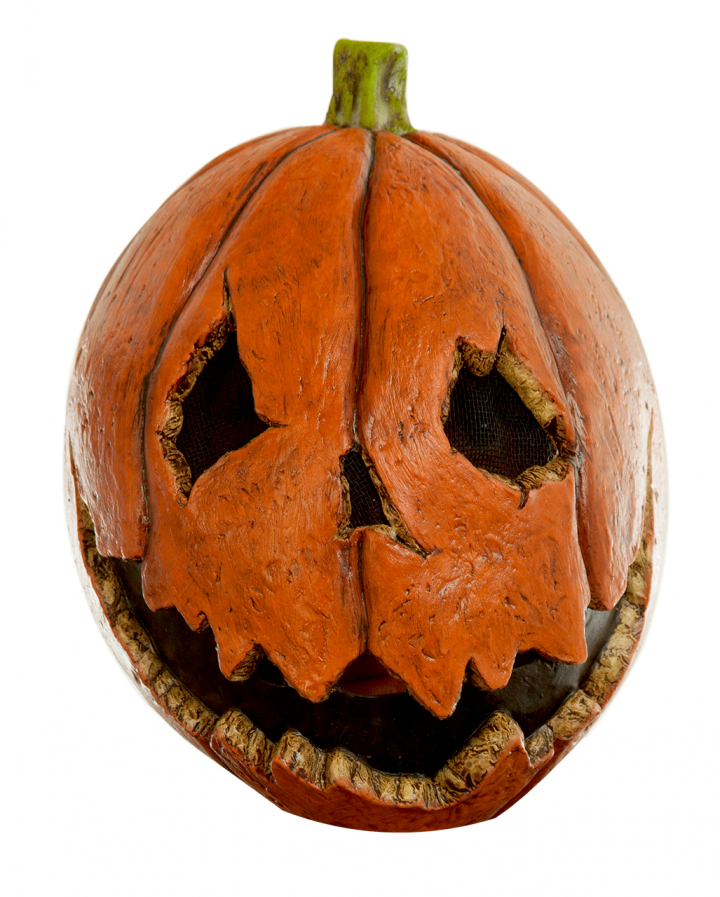 Kürbis Fratze Vollkopfmaske als Kostümzubehör 🎃 | Horror-Shop.com
