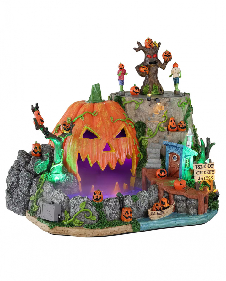 Lemax Spooky Town - Isle Of Creepy Jacks ★ | Horror-Shop.com