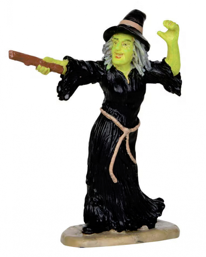 Lemax Spooky Town - Witch Casts Spell ★ | Horror-Shop.com