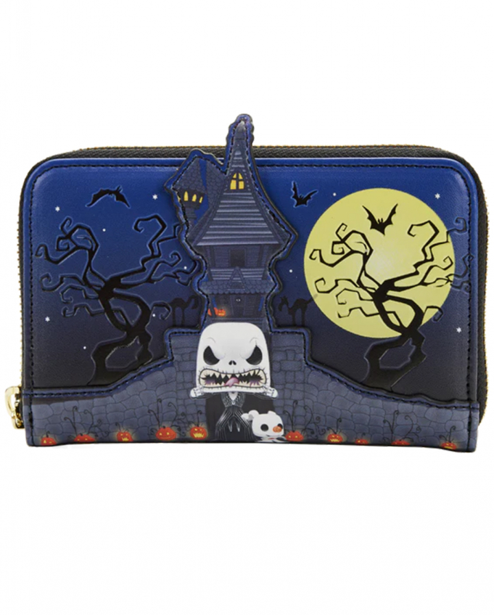 Loungefly Nbc Jack Skellington Wallet | Licensed | Horror-Shop.com