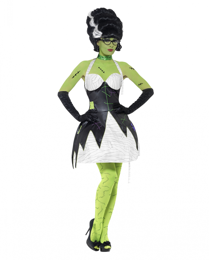 Miss Frankenstein Costume Xs German Size 34 Sexy Frankenstein Bride Horror