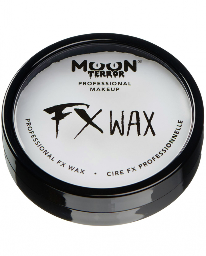 Moon Terror FX Wax Weiß Halloween Make-Up Zubehör | Horror-Shop.com