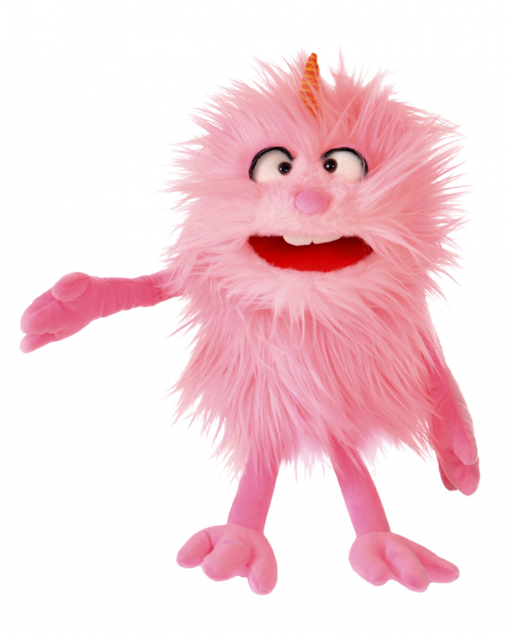Pinky Unicorn Hand Puppet | ventriloquist's dummy | Horror-Shop.com
