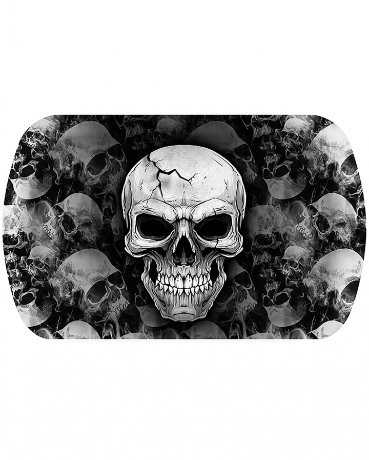 Scary Skull Tray 39cm | Halloween table decoration | Horror-Shop.com