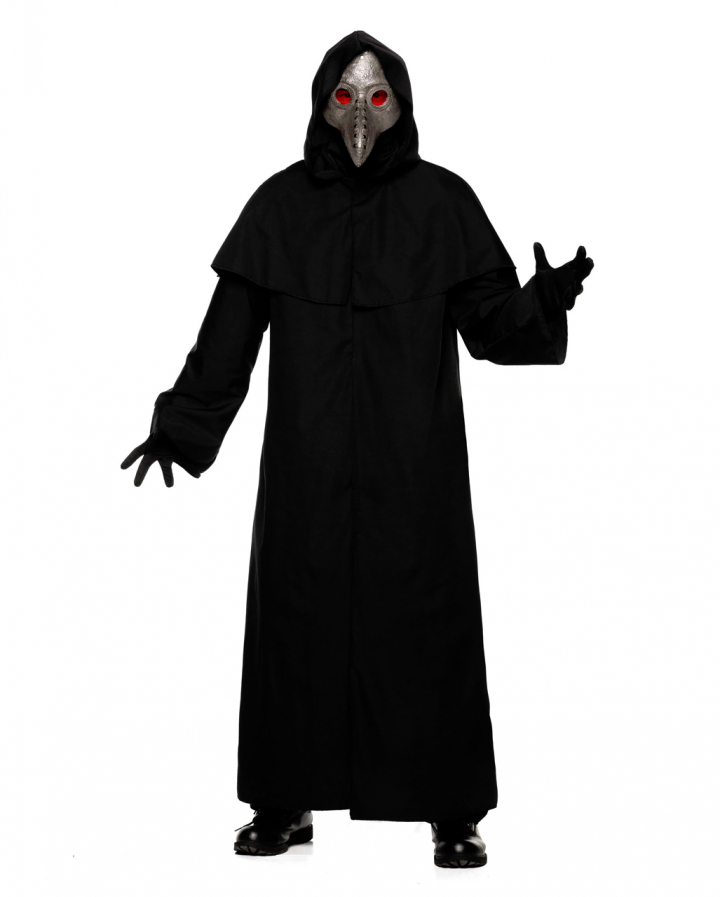 Black Horror Robe For Adults for Halloween & Carnival | Horror-Shop.com