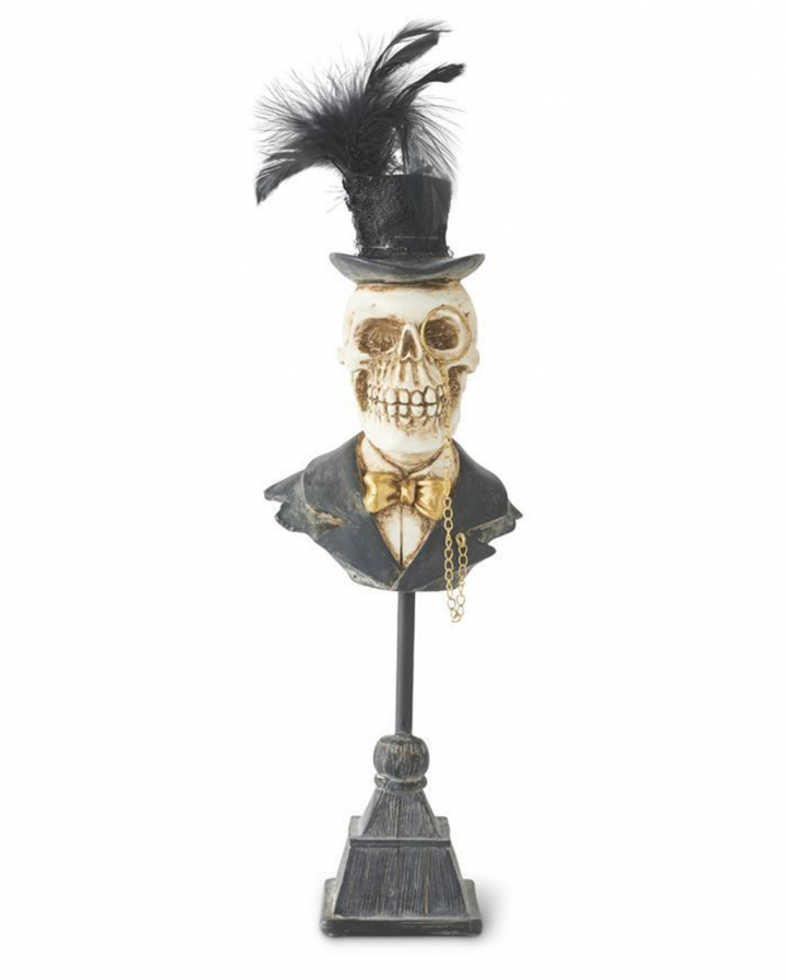 Skeleton Gentleman Bust 38cm order | Horror-Shop.com