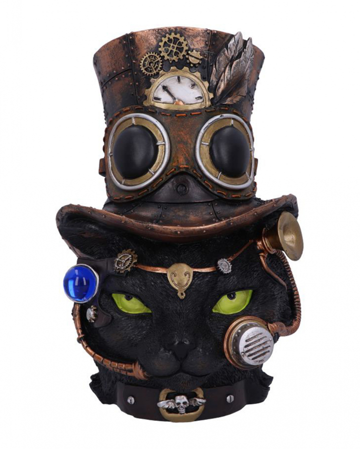 Steampunk Felius Mogg Cats Figure 28.8cm | Horror-Shop.com
