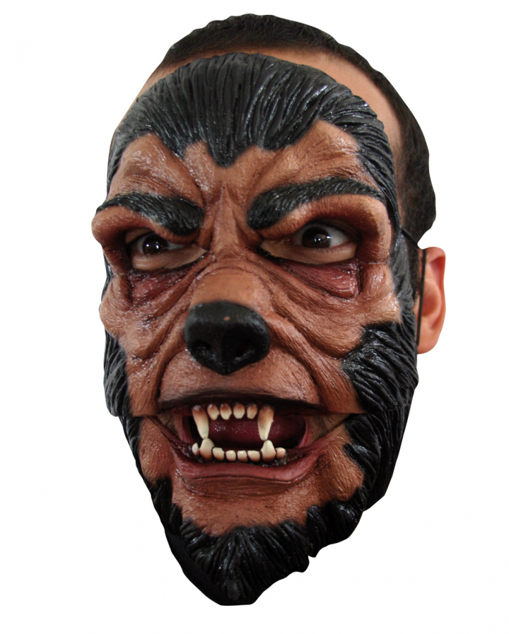 Werewolf Half Mask | Buy Halloween Mask | horror-shop.com