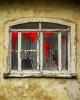 Halloween 3D Blood Window Decoration order | Horror-Shop.com
