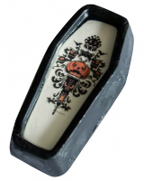 Elegant Gothic Coffin Scented Soap | Gothic soap bar | Horror-Shop.com