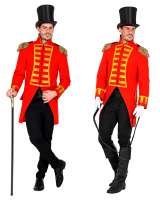 Red Parade Tunic With Epaulettes | Military Style | Horror-Shop.com